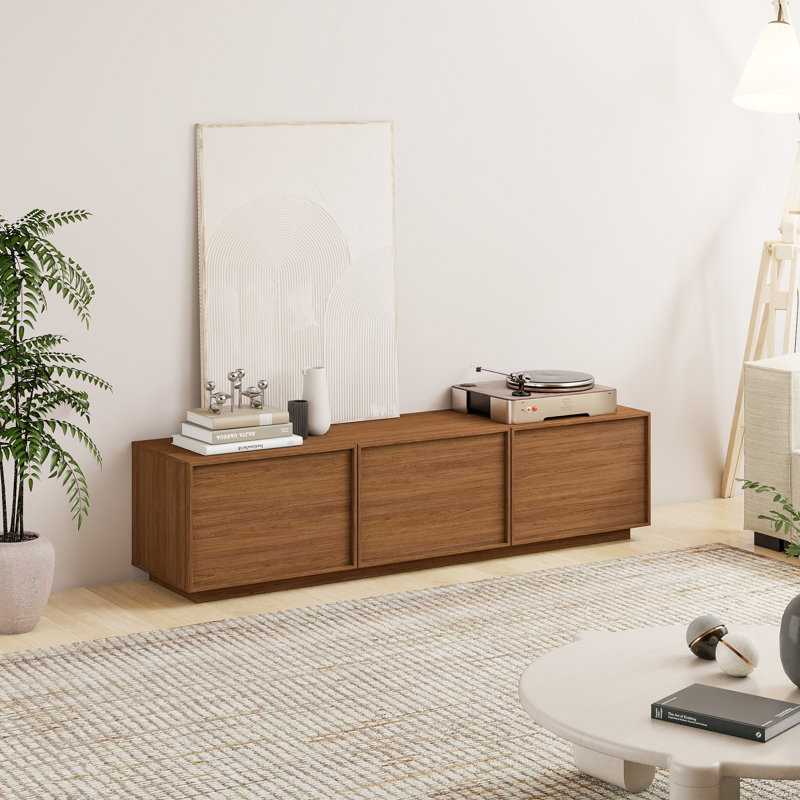 George Oliver Modern 70.87" TV Stand with Storage, Entertainment Center ...