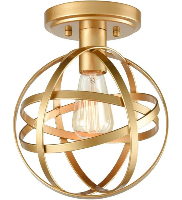 Zolosh Modern Gold Ceiling Light Fixture - Wayfair Canada