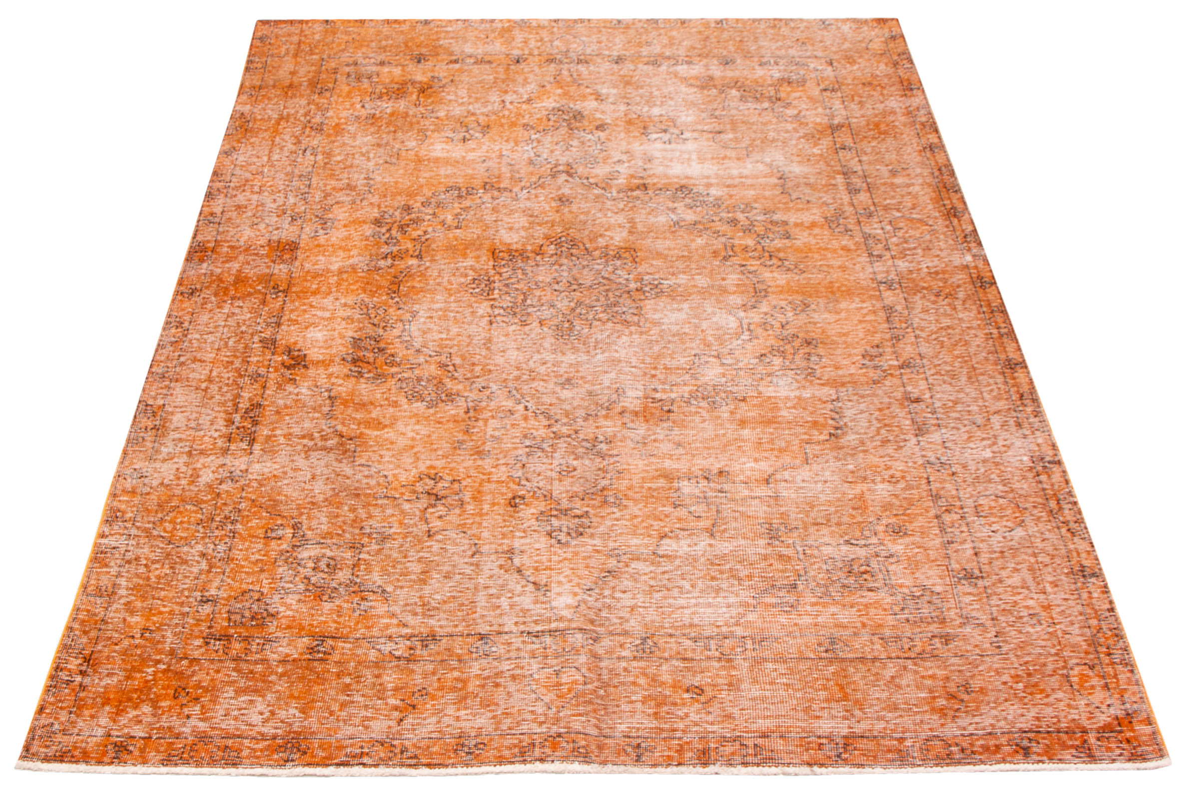 Isabelline Color Transition Burnt Orange Rug 6''2" X 9''4" | Wayfair