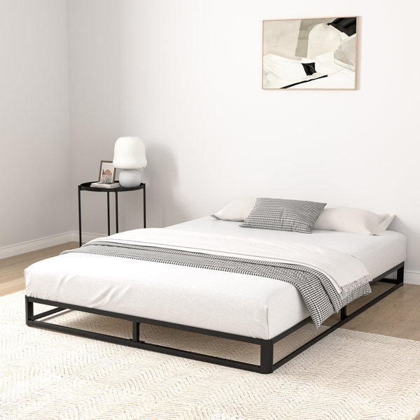 Alwyn Home Galatia 6.3'' Low Profile Bed Frame with Wood Slats No Box ...