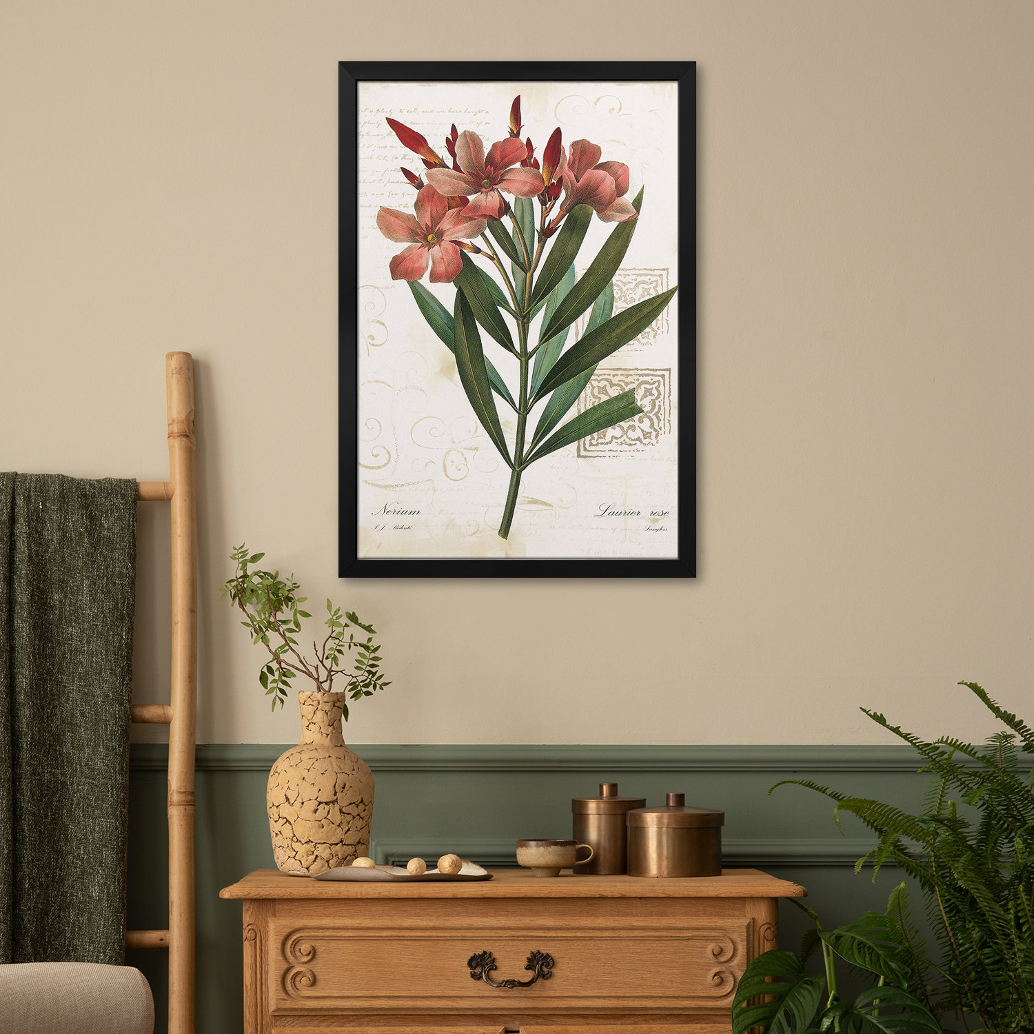 Red Barrel Studio® Laurier Rose - Wall Art Print - Gallery Poster ...