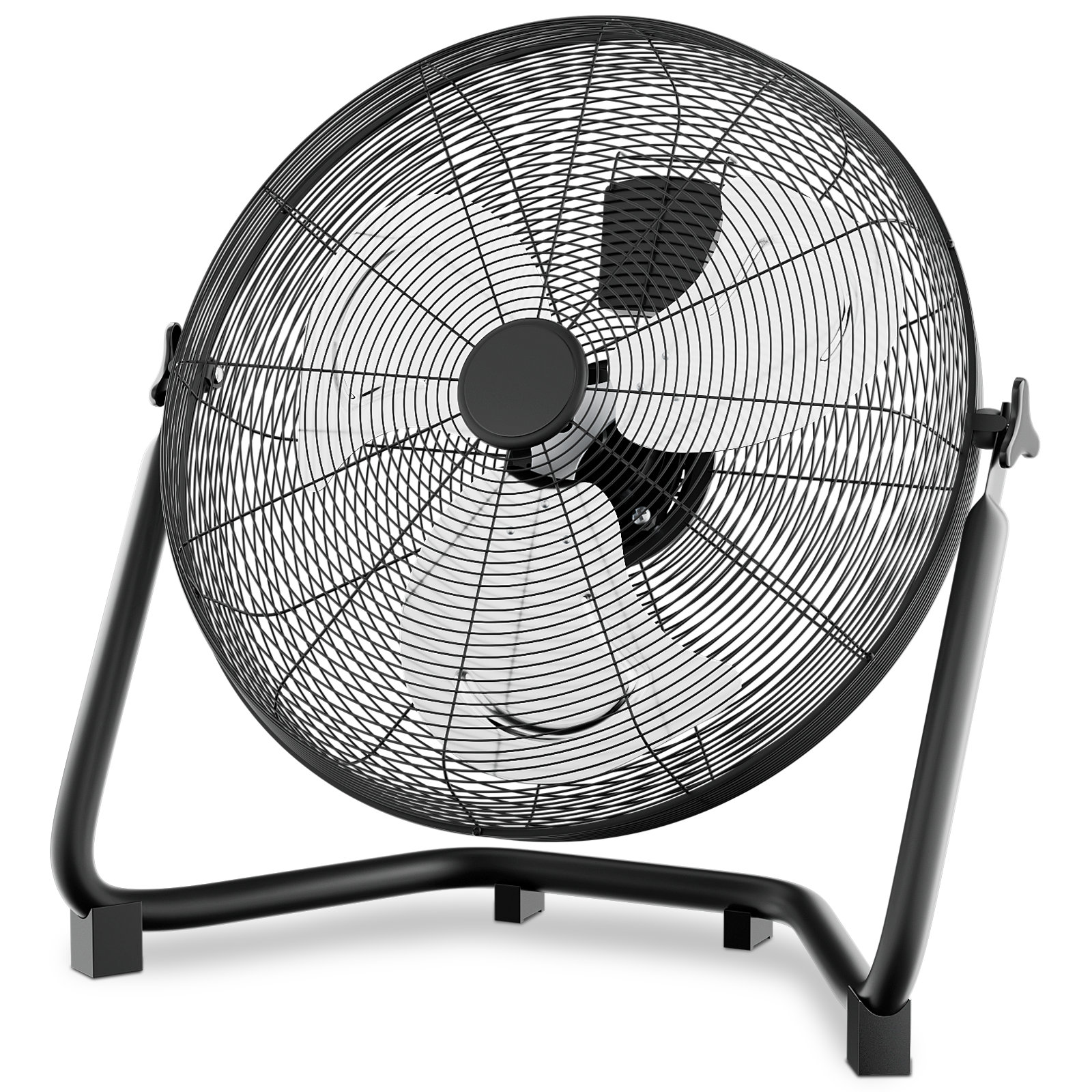 Bring Home Furniture High Velocity Box Fan 3-Speed Heavy Duty Metal ...