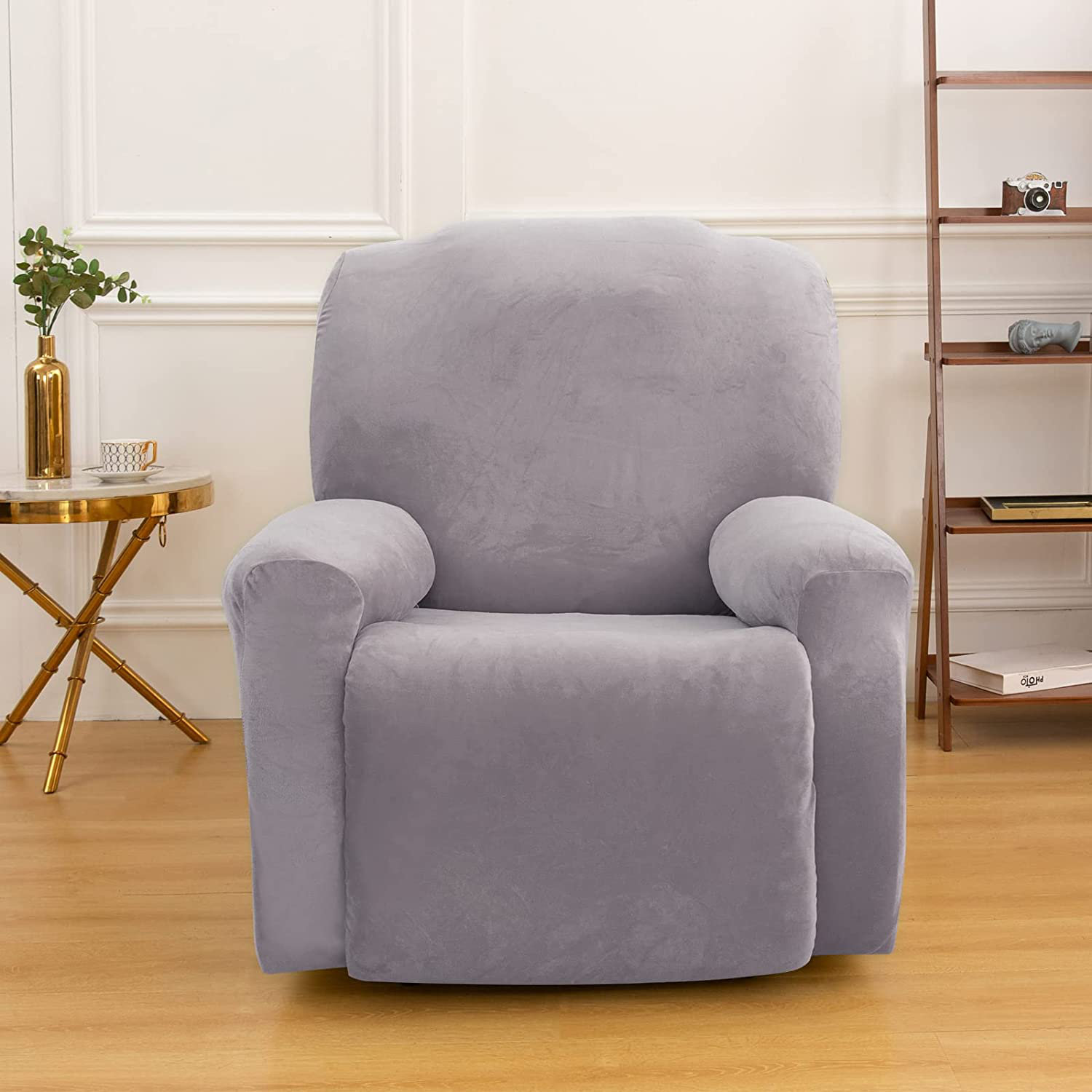 Ebern Designs Housse pour fauteuil inclinable à coussins carrés ...