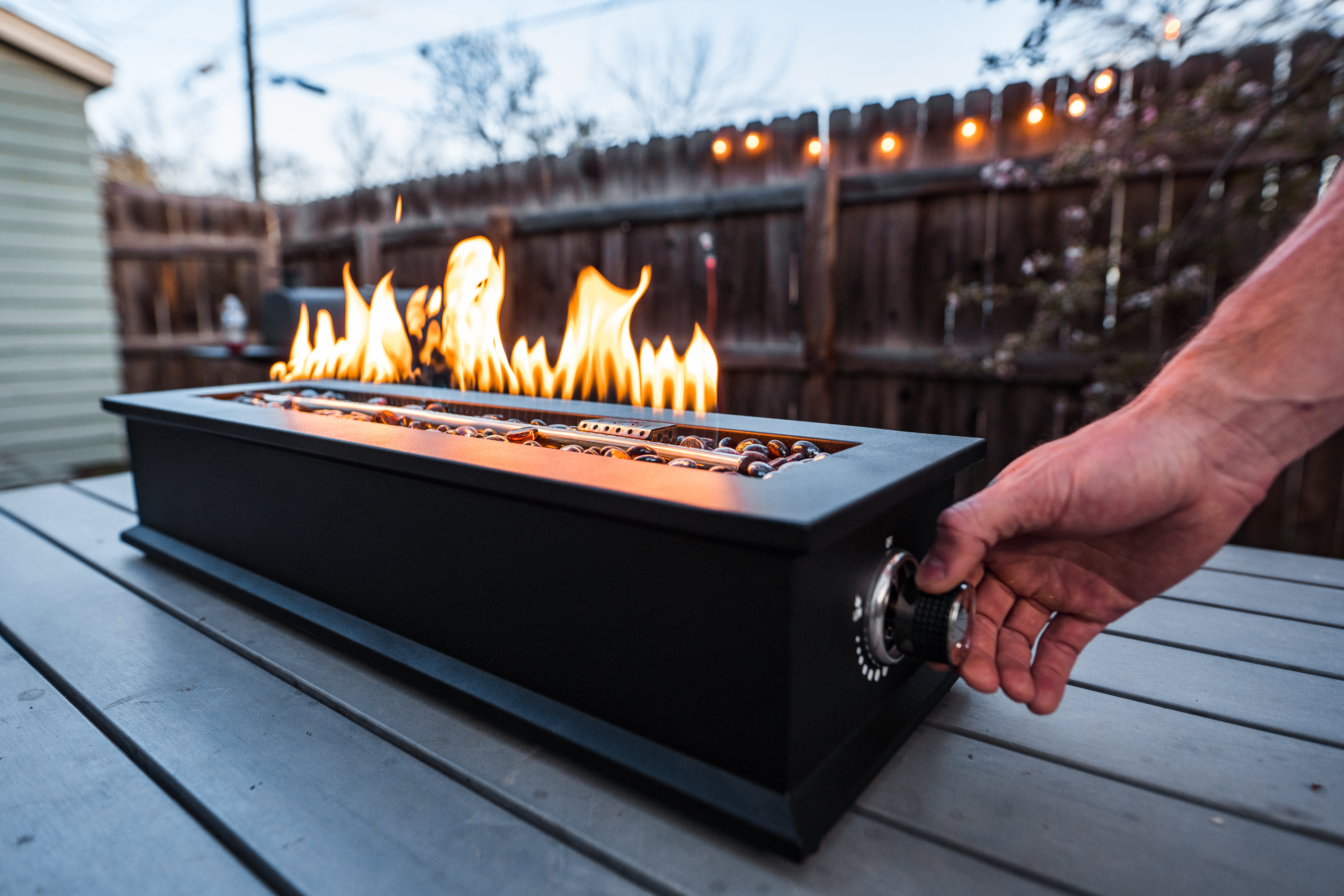 Latitude Run® Daidre Steel Propane Fire Pit Table Insert & Reviews ...