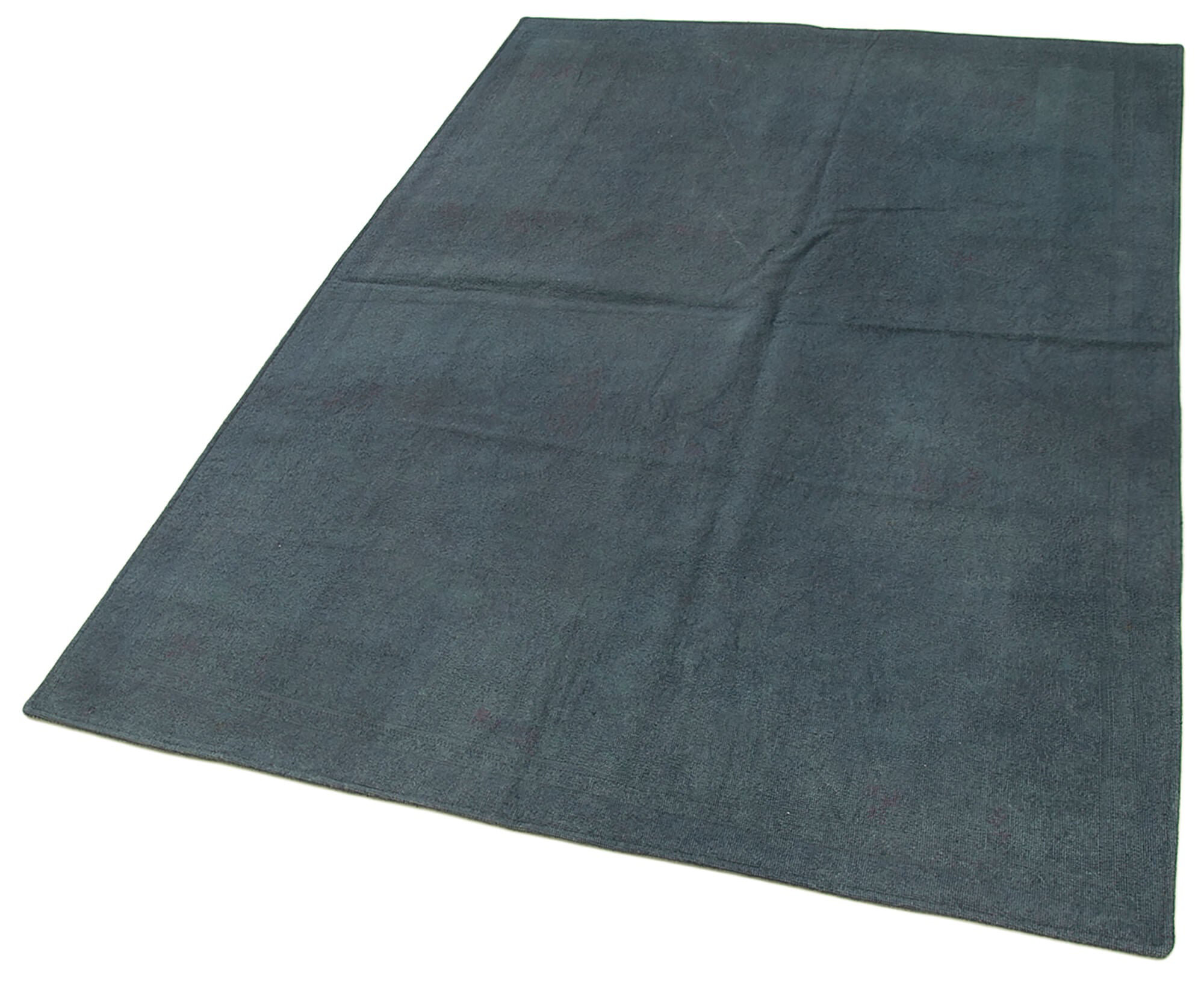 Bungalow Rose Tapis bleu intérieur / extérieur en coton tissé à la machine 4 pi 6 po x 6 pi 5 po ...