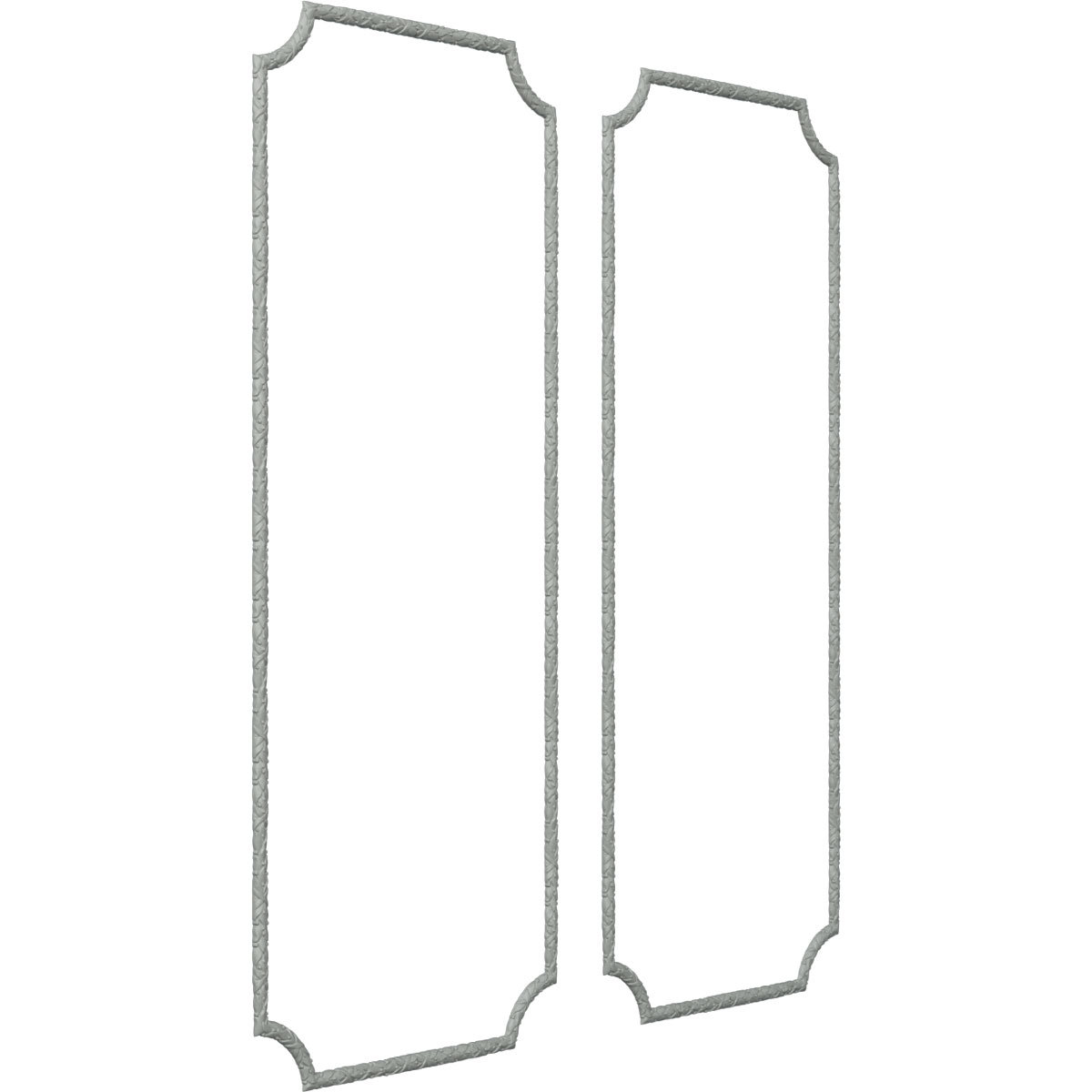 Ekena Millwork Dublin Panel Moulding Kit | Wayfair