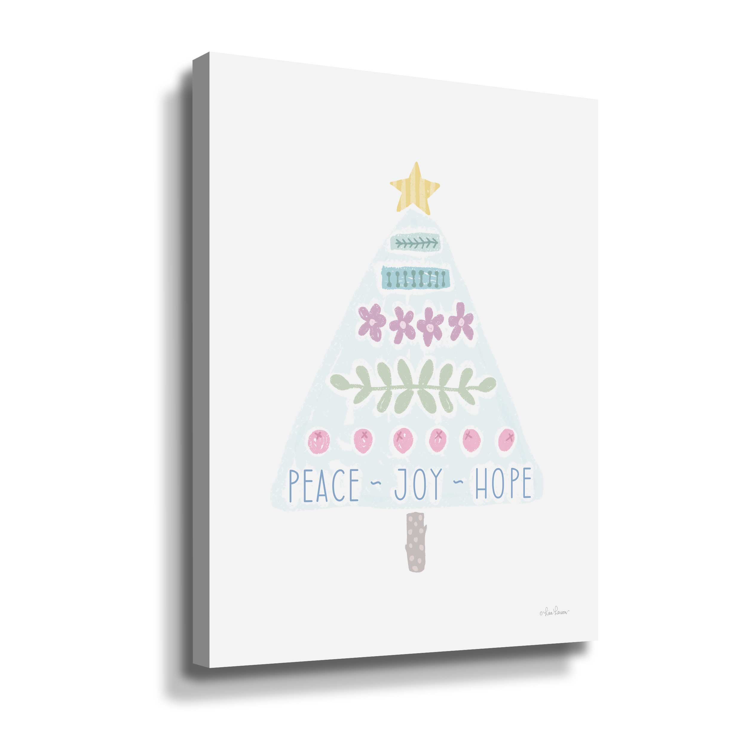 The Holiday Aisle® Peace, Joy, Hope Christmas Tree I - Wayfair Canada