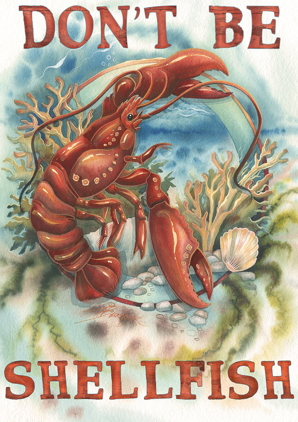 Toland Home Garden Don't Be Shellfish Polyester Garden Flag | Wayfair