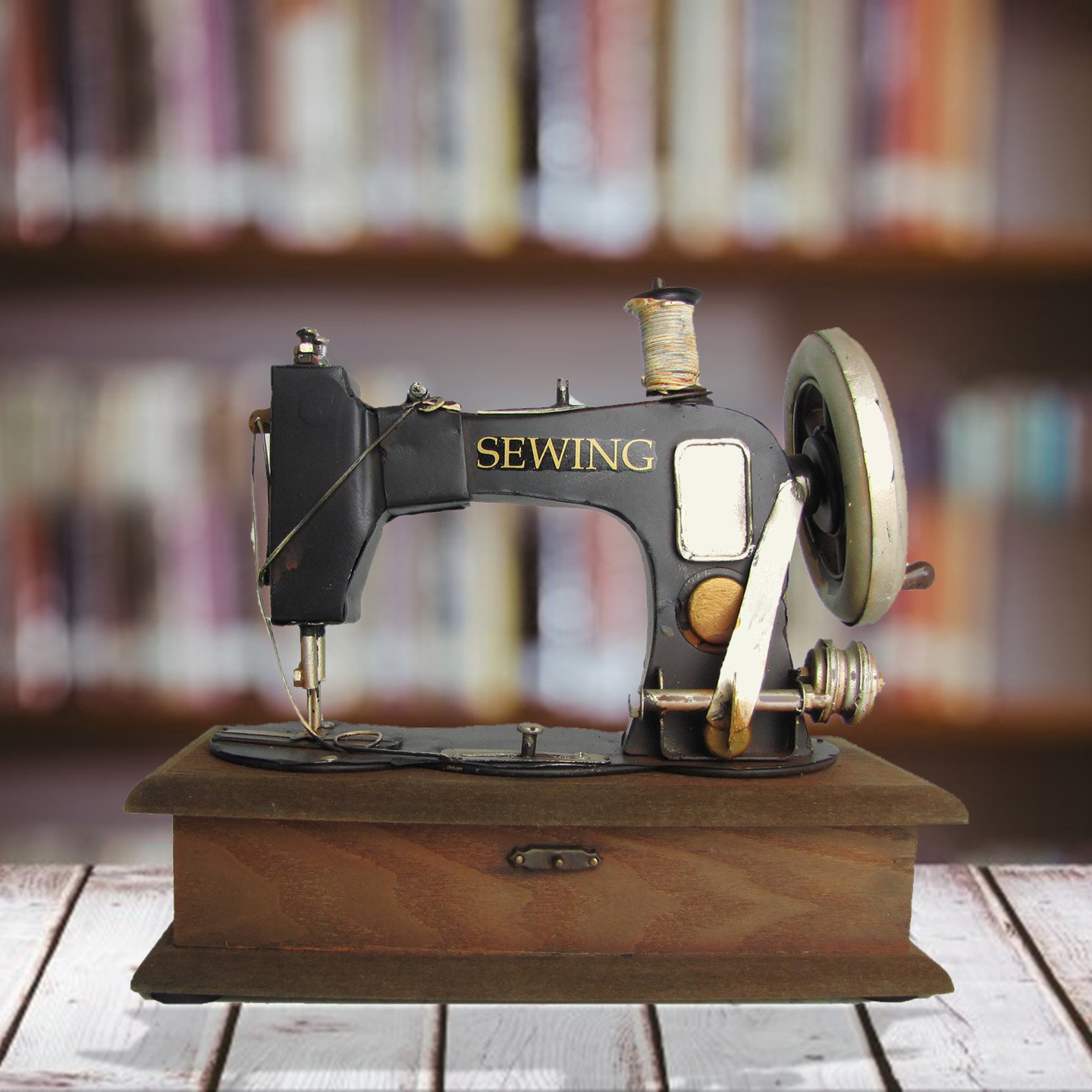 Williston Forge 1920'S Decorative Sewing Machine Box | Wayfair