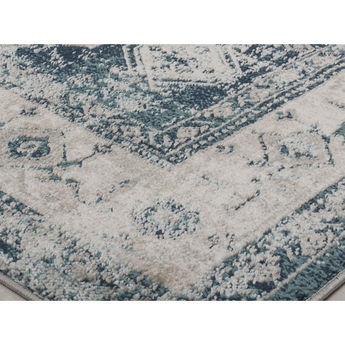 Union Rustic Claire Vintage French Toile Area Rug | Wayfair