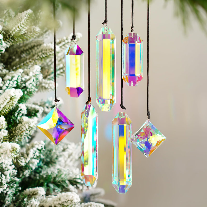 Ebern Designs Colored Suncatcher Crystals Window Indoor Hanging ...