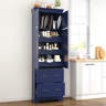 Latitude Run® 40''X18''X72.6'' Farmhouse Freestanding Kitchen Pantry ...