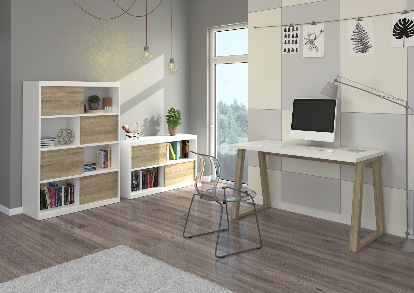 Latitude Run Lippett 135Cm W Rectangular Writing Desk | Wayfair.co.uk