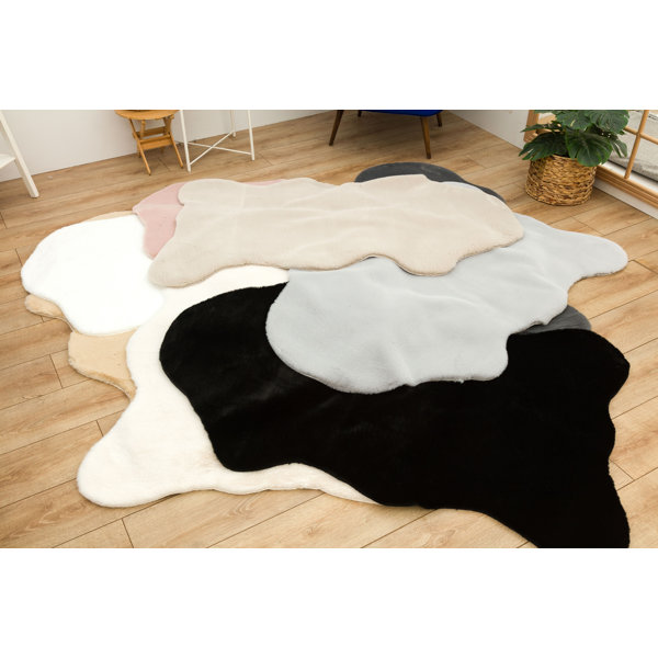 Canora Grey Maggie Flat Pattern Machine Woven Anthracite Area Rug ...