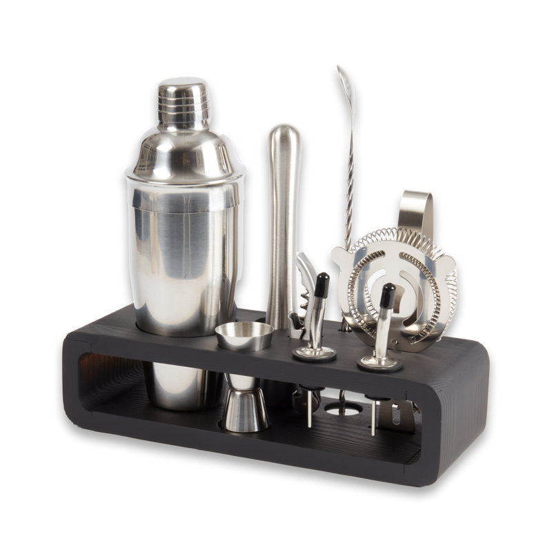 Prep & Savour Romy Stainless Steel Bar Tool Set | Wayfair