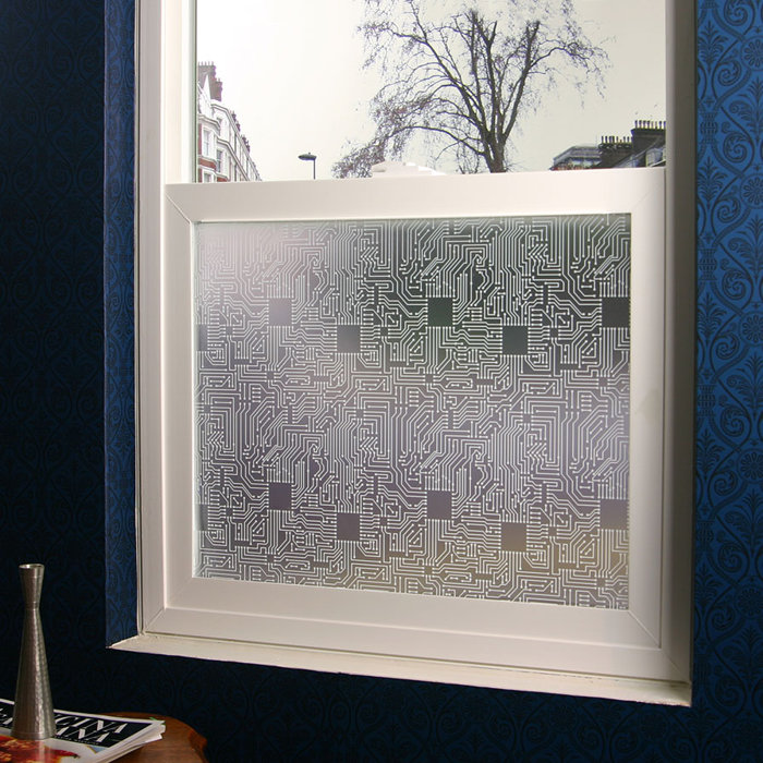 Ebern Designs Abstract Window Decal | Wayfair