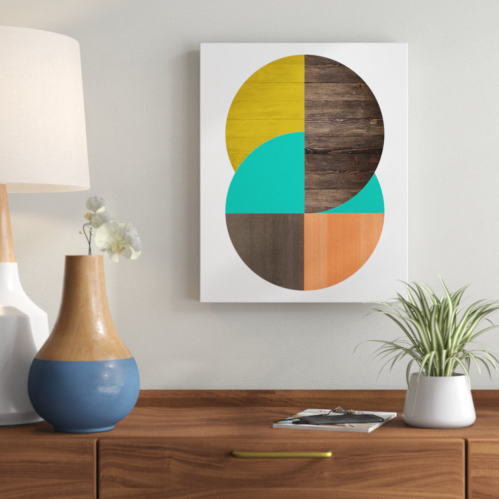 George Oliver 'Interconnected' Graphic Art Print on Canvas - Wayfair Canada
