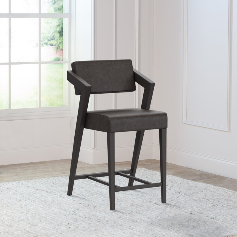 Sand & Stable Kynlee Upholstered Counter Stool & Reviews | Wayfair