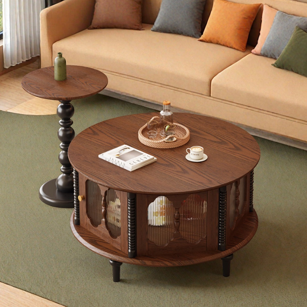 Wu's StylishVault Retro and niche design-style coffee table | Wayfair