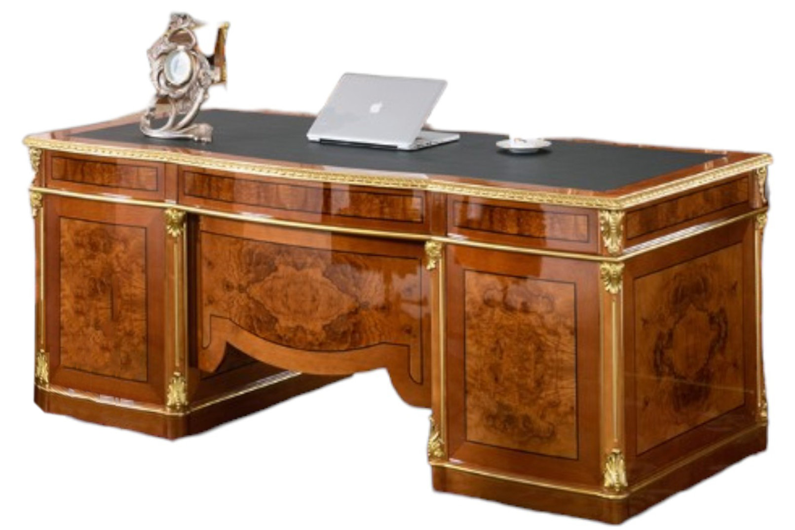 Infinity Furniture Import Infinity Solid Wood Executive Desk - Wayfair ...