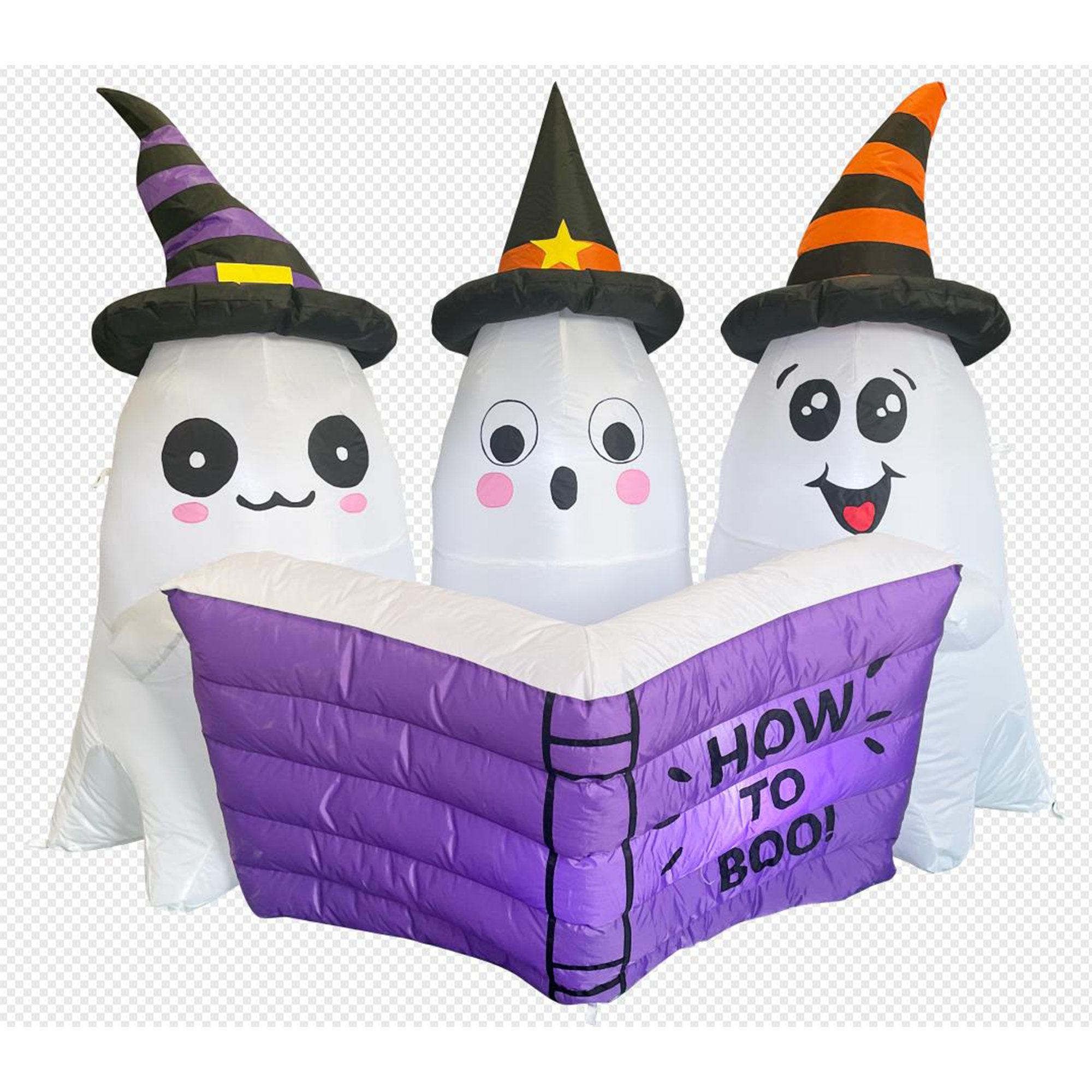 Ophelia & Co. Halloween Inflatables 5.2 Ft Long Inflatable Ghosts ...