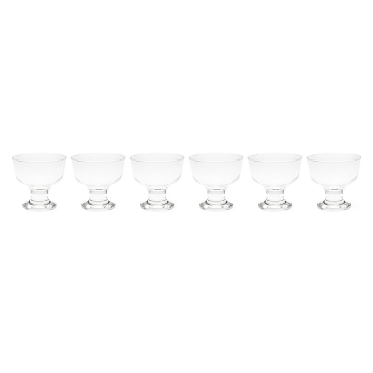 Excelsa Malibu'' Circle Ice Cream Cup (Set Of 6) | Wayfair.co.uk