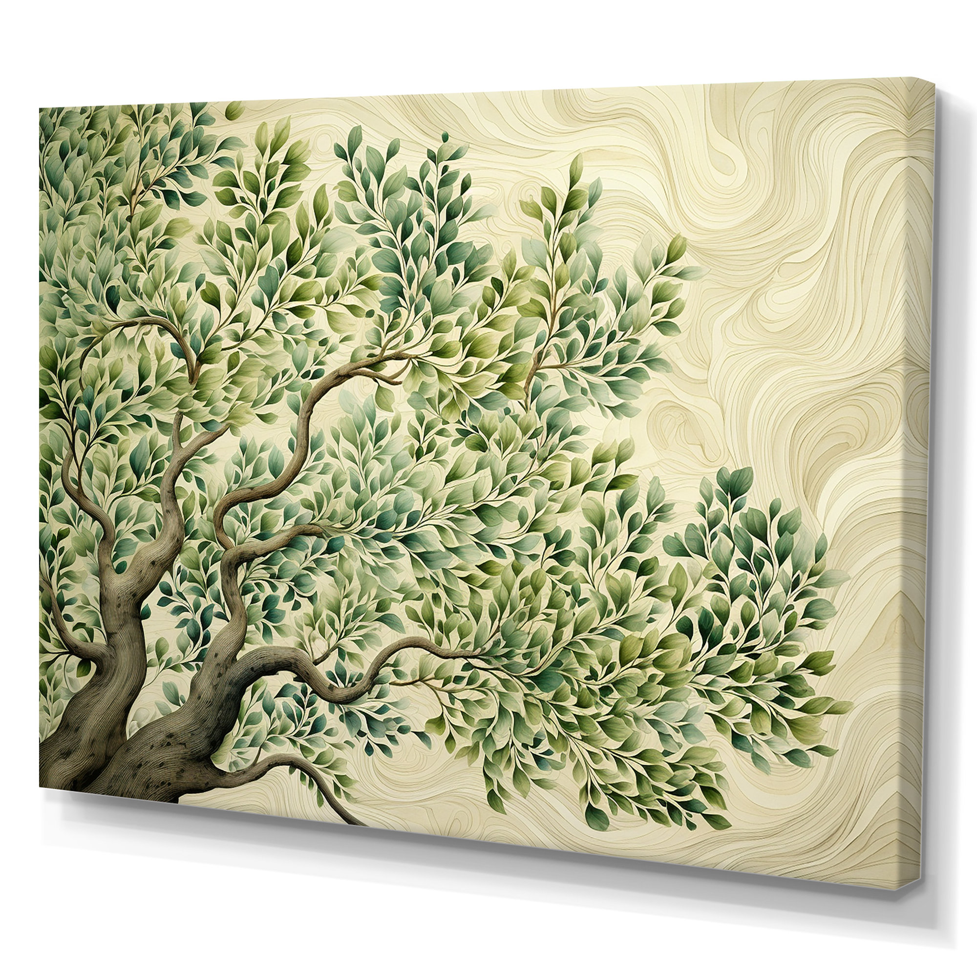 Winston Porter Tree American Basswood Collage 1 - Tree Wall Art | Wayfair