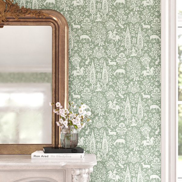 Kelly Clarkson Home Rouleau de papier peint L 33 pi x l 20,5 po Quincey ...