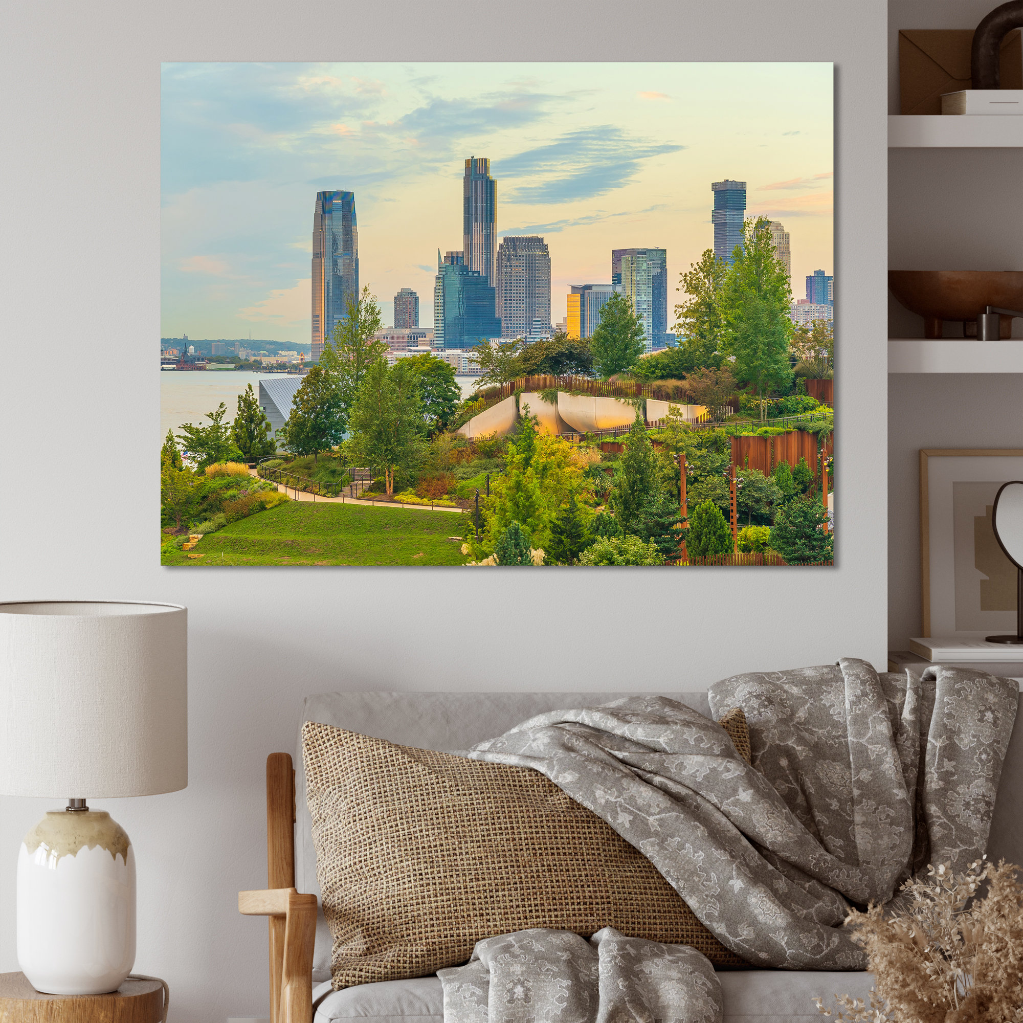 Ebern Designs Park in Manhattan - Cityscapes Wall Decor | Wayfair
