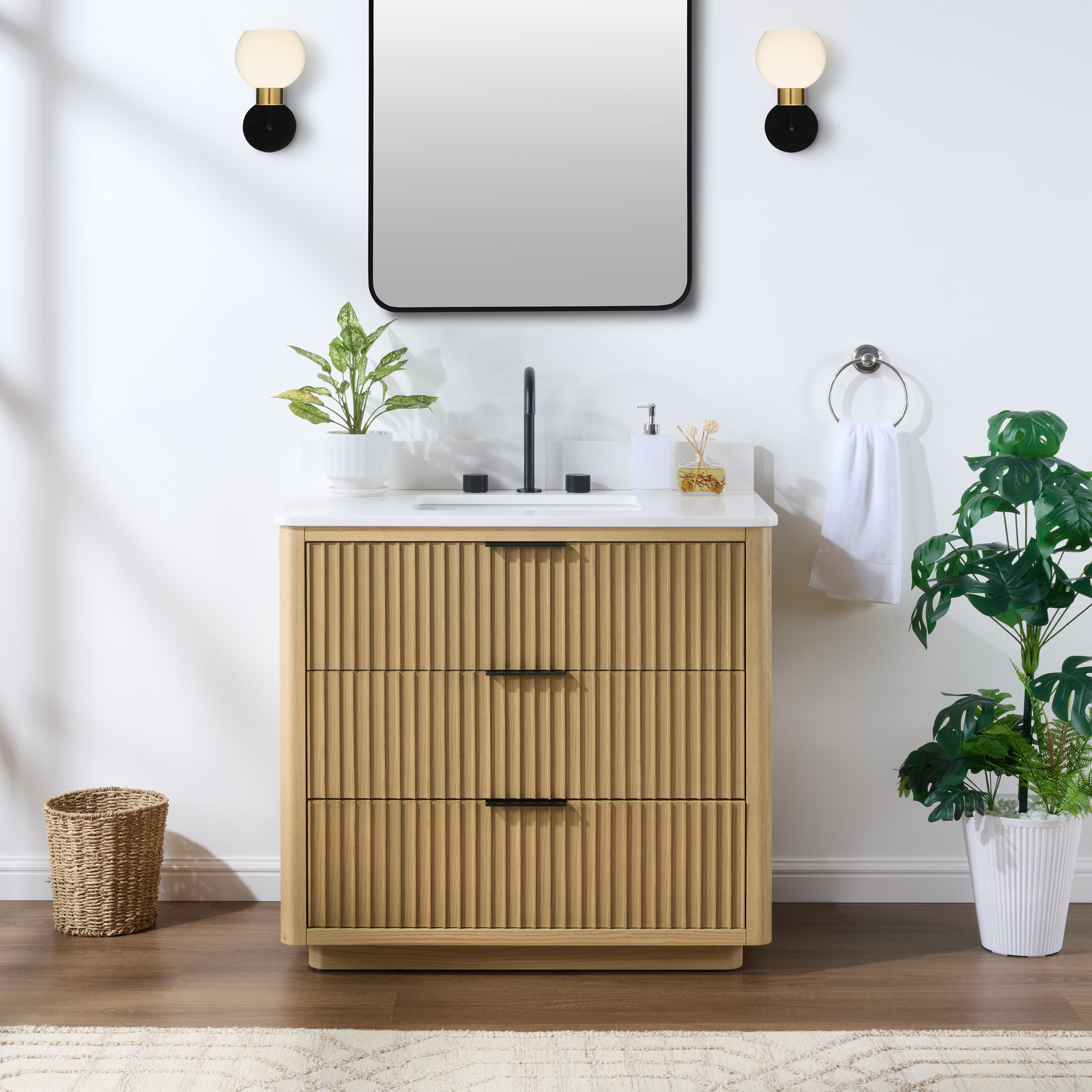 Latitude Run® Asya 37 Single Bathroom Vanity with Top | Wayfair
