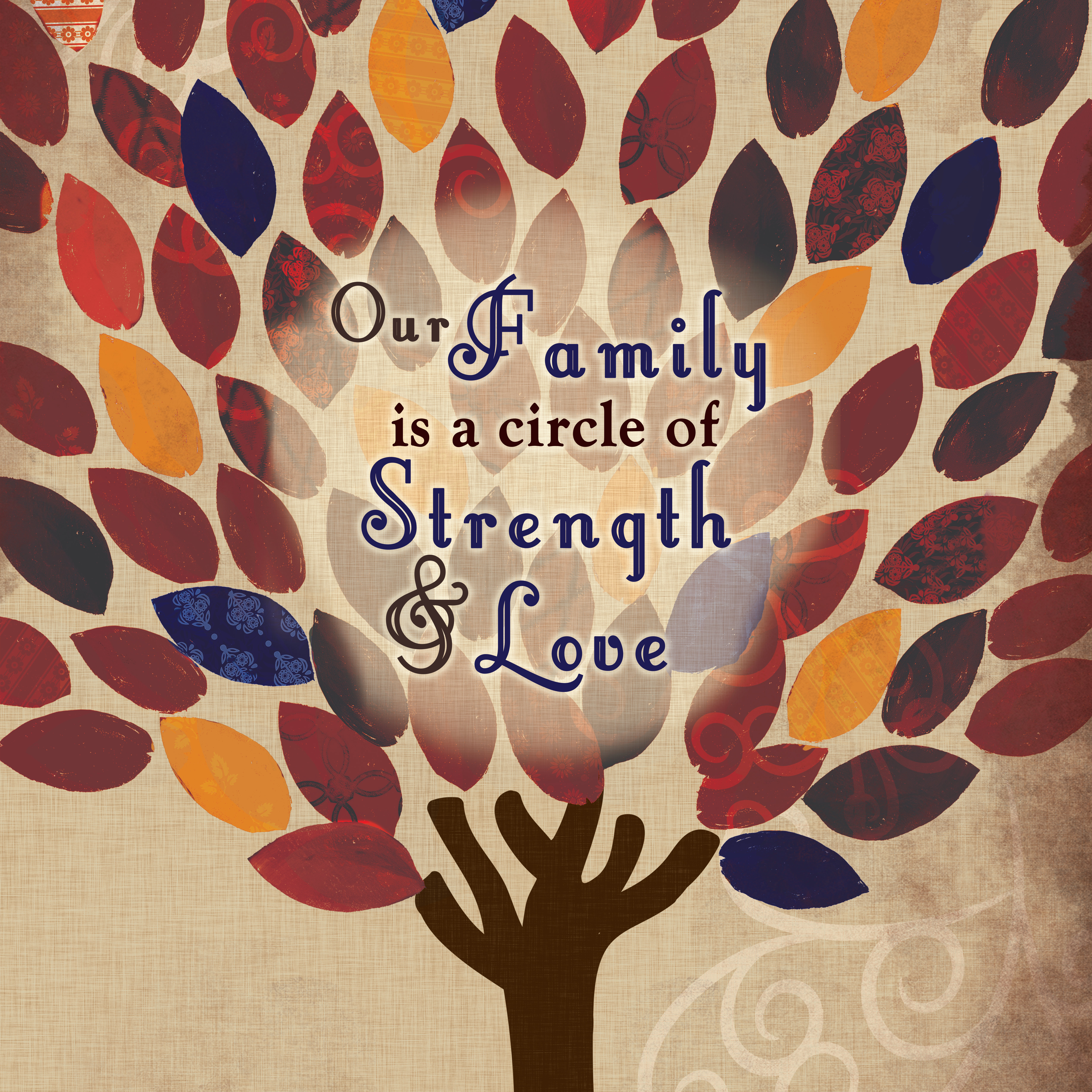 Happy Larry Our Fam Tree 2 | Wayfair.ie