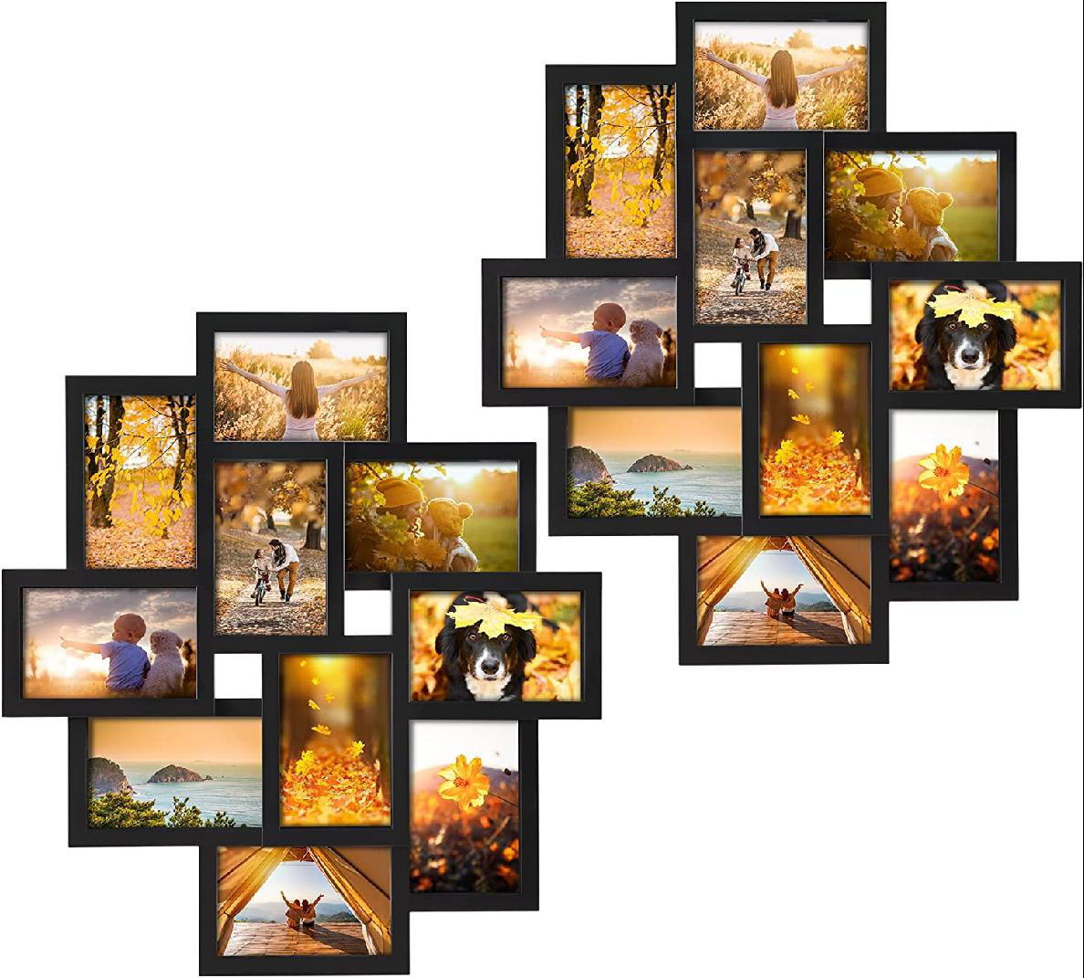 Latitude Run® Collage Picture Frame - Set of 2 | Wayfair