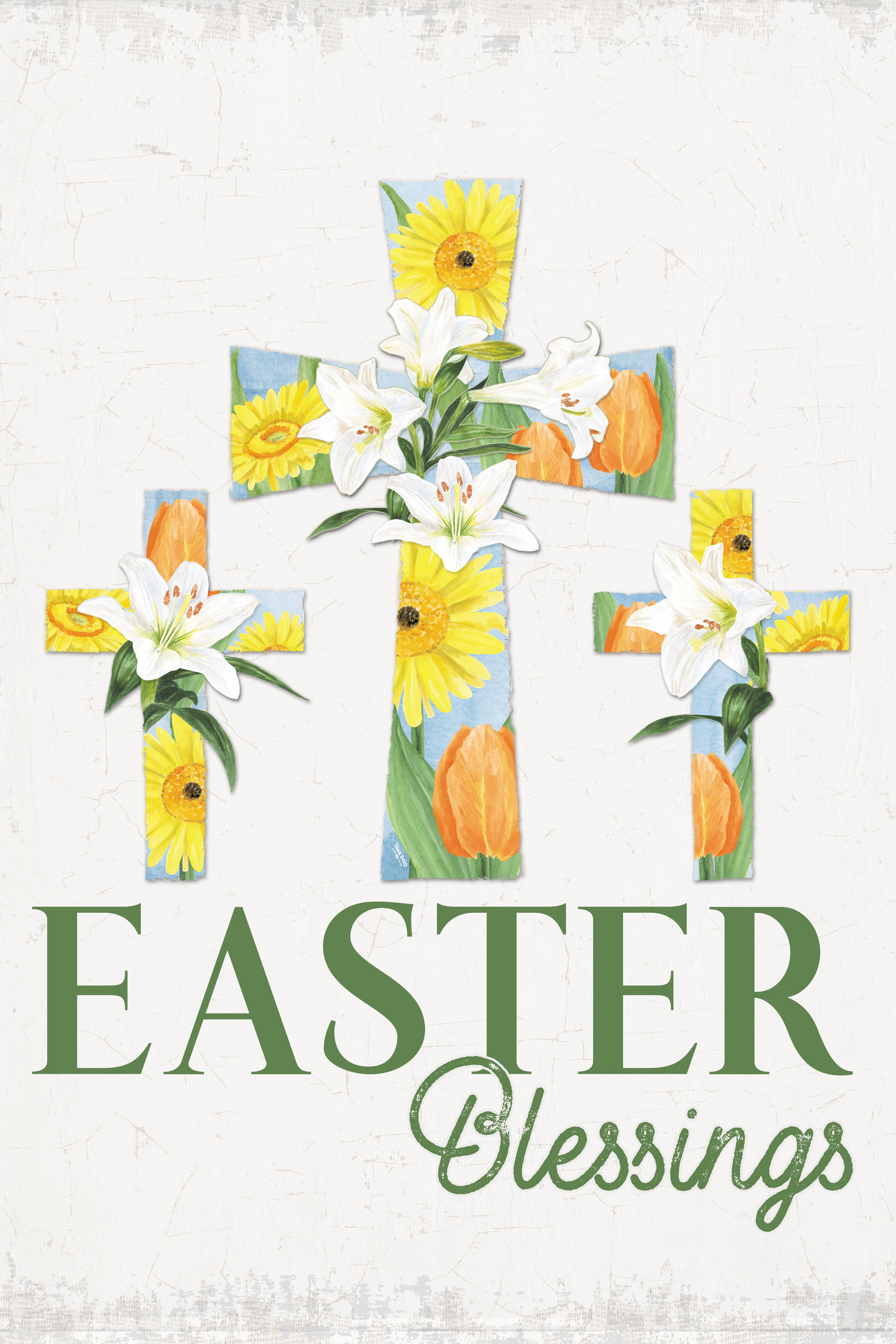 The Holiday Aisle® Leighanna Easter Blessings Portrait I-Blessings On ...