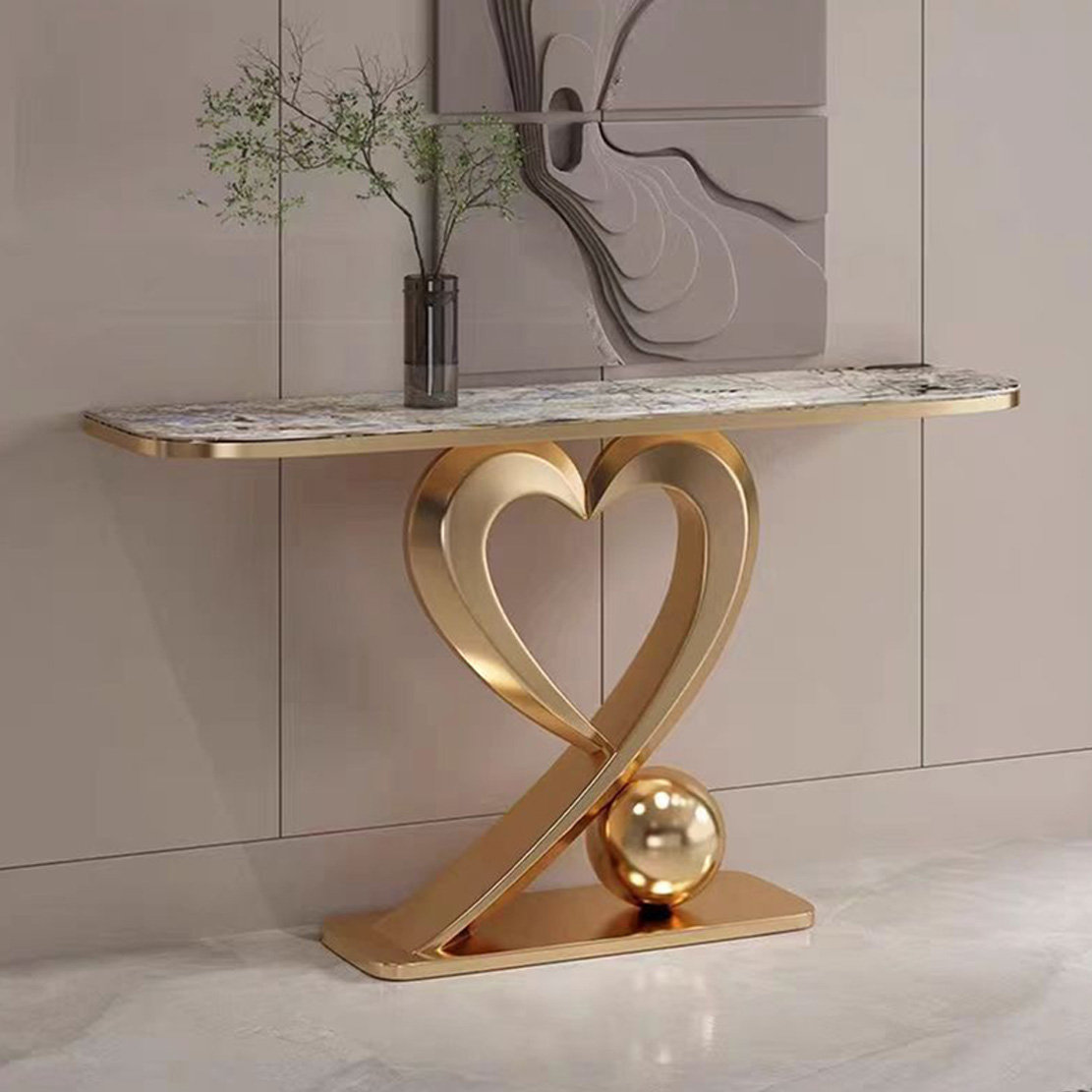 Everly Quinn Romantic Aesthetic Console Table | Wayfair