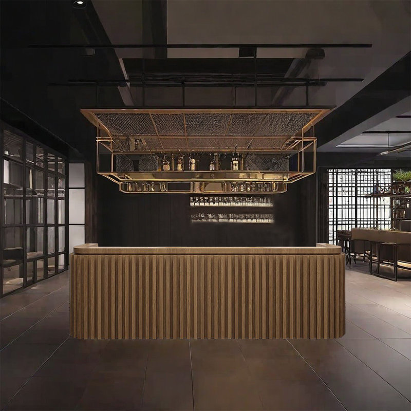 LKIWXAQ RECEPTION DESK Vintage Style Bar Counter | Wayfair