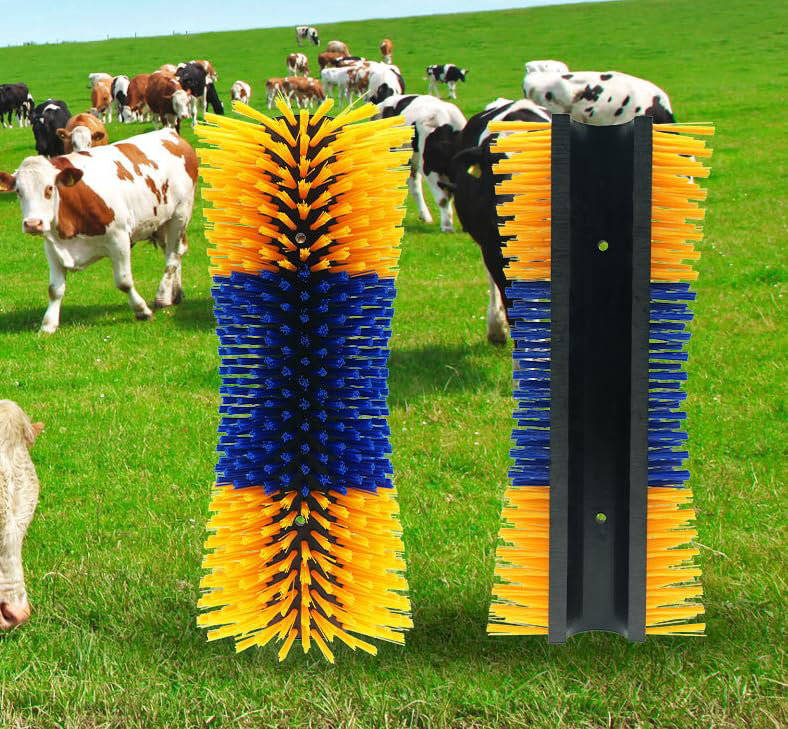 babevy Livestock Scratching Brush, Horse Scratcher Massage Bushes With ...
