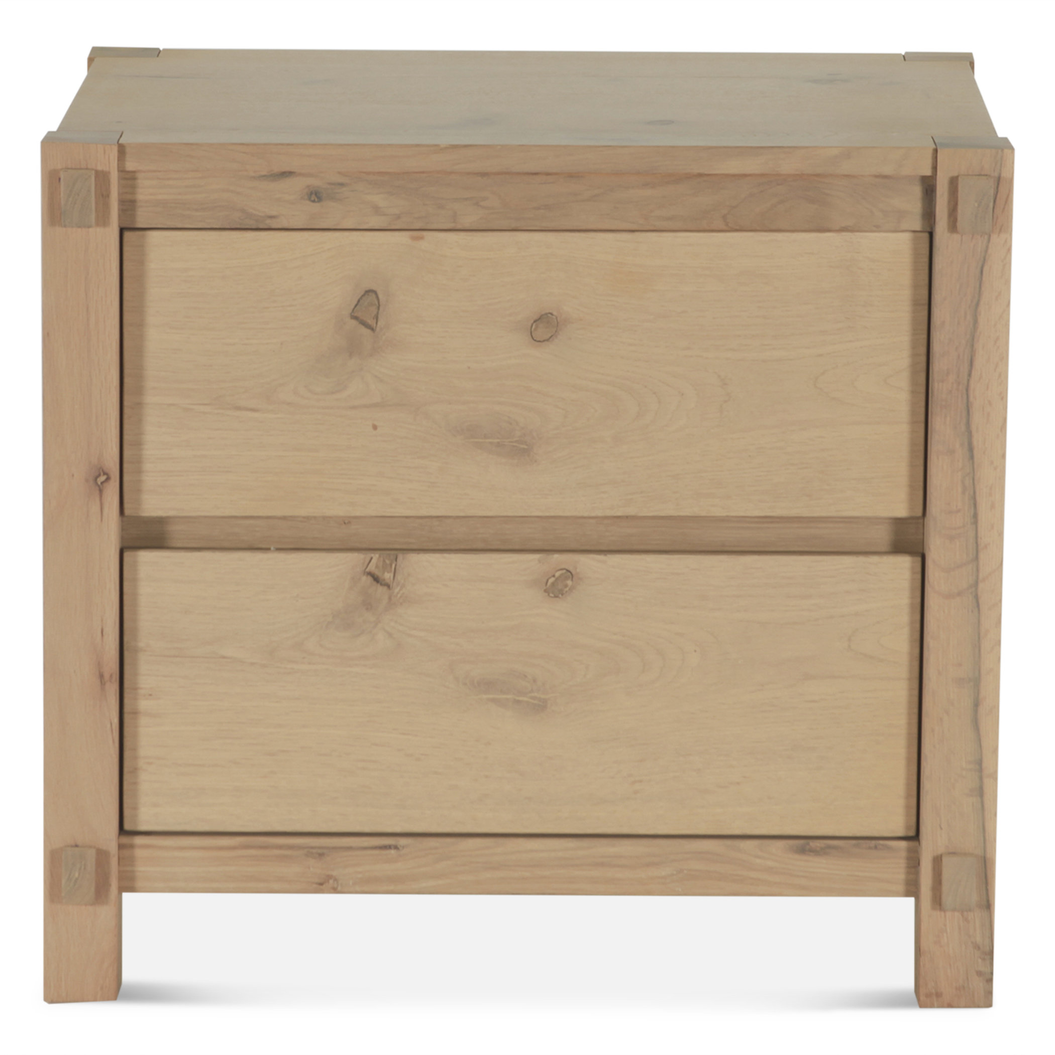 Home Trends & Design Alpine Nightstand In Distressed Oak | Perigold