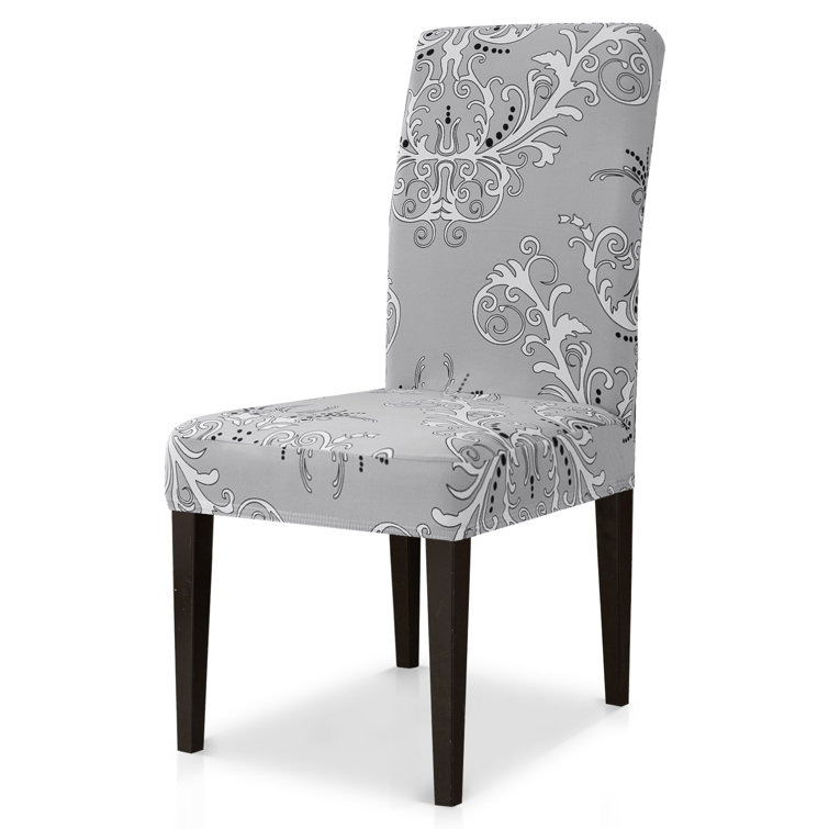 Winston Porter Box Cushion Dining Chair Slipcover & Reviews | Wayfair