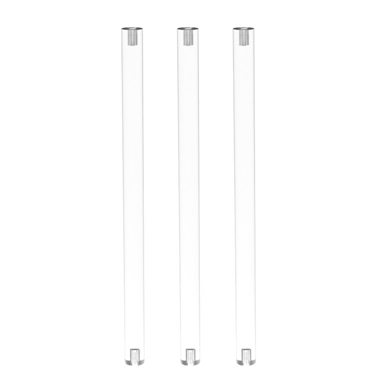 FixtureDisplays Acrylic 30" Ceiling Fan Downrod | Wayfair