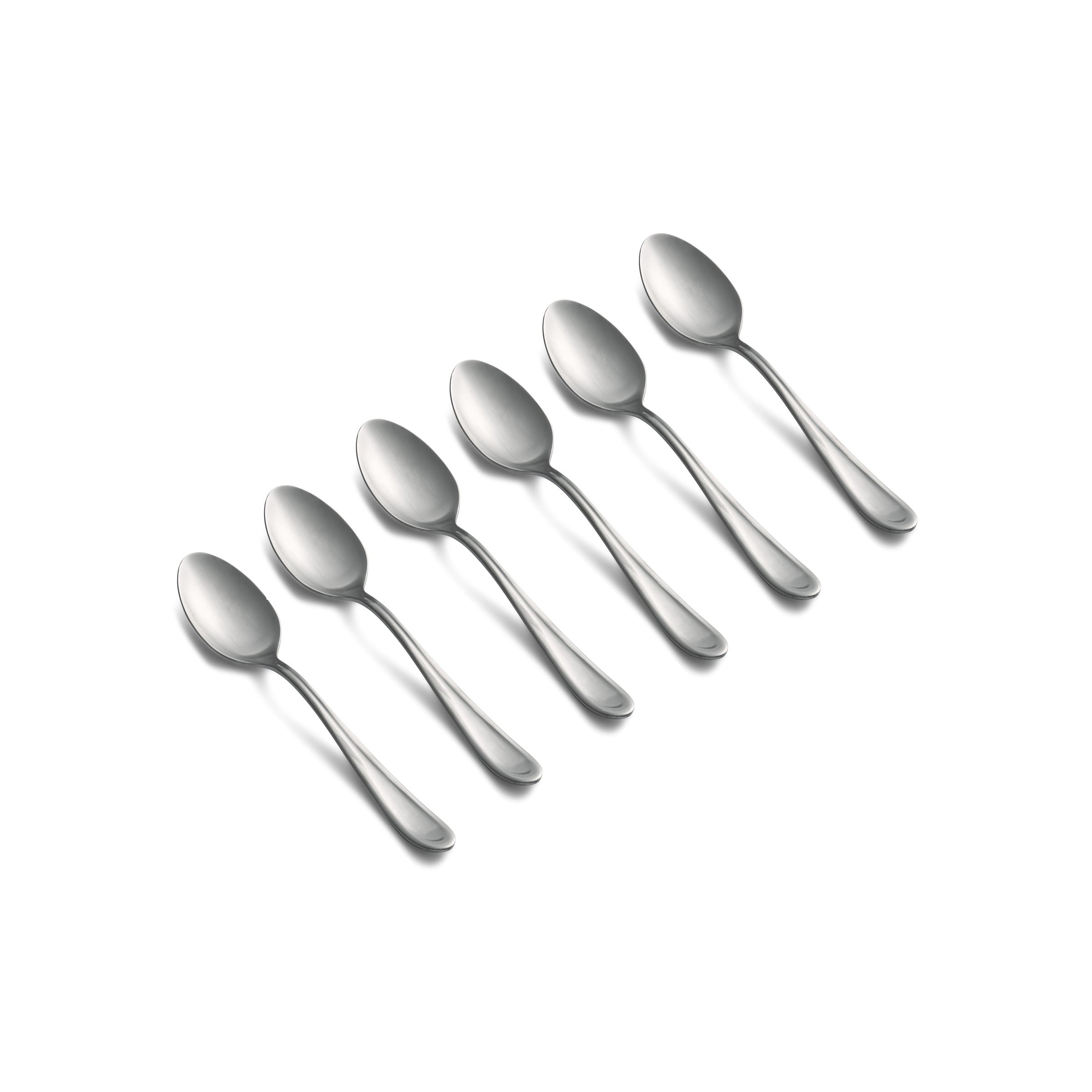 Cambridge Silversmiths Cambridge Malibu Satin Little Teaspoons, Set Of ...