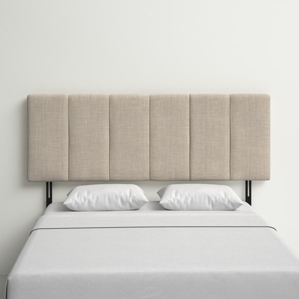 Three Posts™ Barajas Upholstered Panel Headboard & Reviews | Wayfair