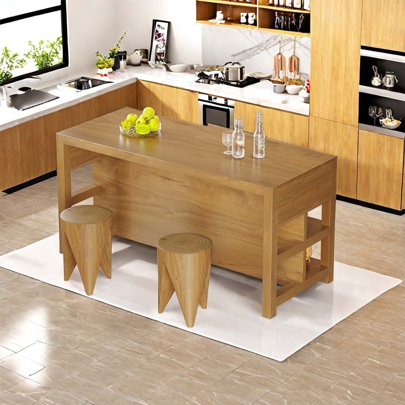 Hart Enjoy life Country style solid wood kitchen centre island ...