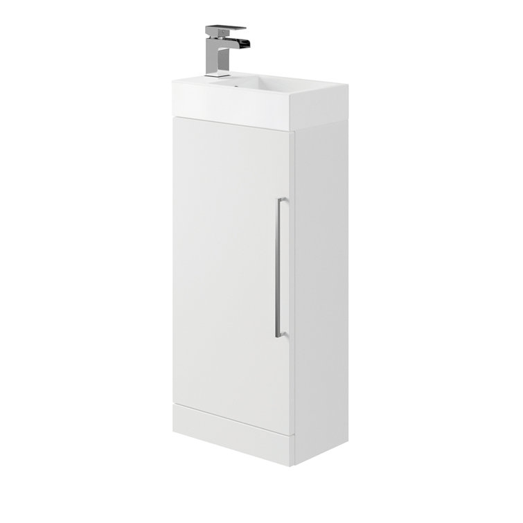 Elation Bathrooms Mito 400 Vanity & Basin Floor-standing Unit | Wayfair ...