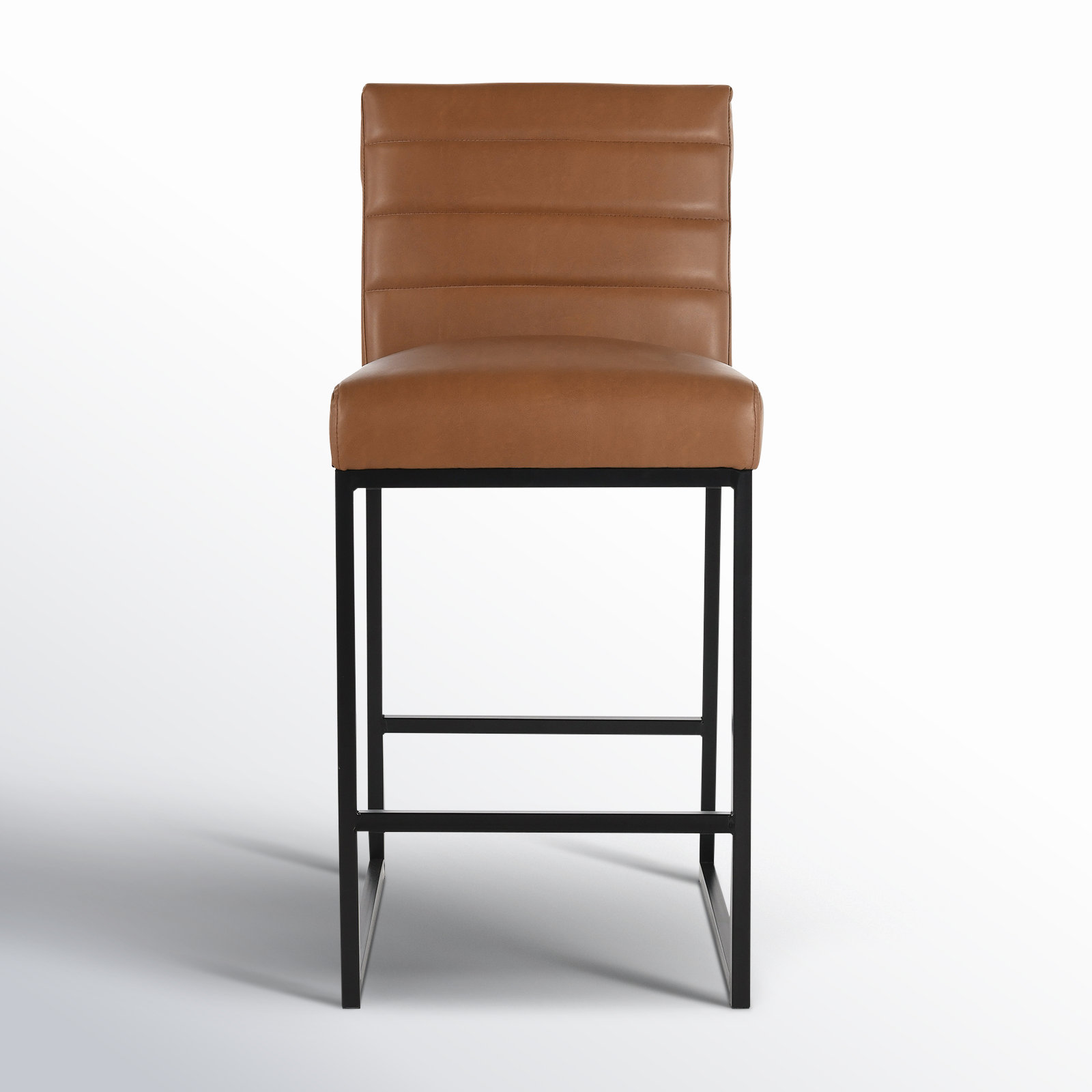 AllModern Oona Vegan Leather Bar & Counter Stool & Reviews | Wayfair