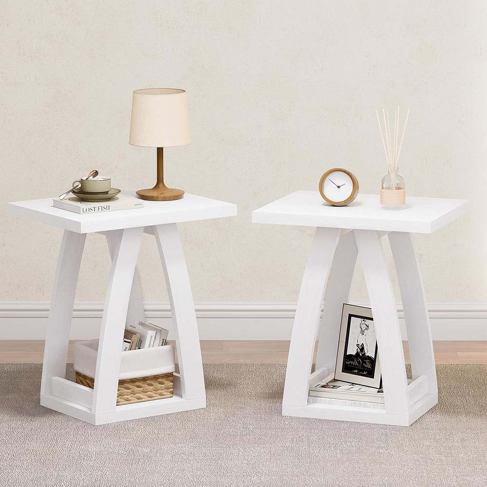 Hokku Designs End Tables Living Room, Side Table Beside Sofa ...