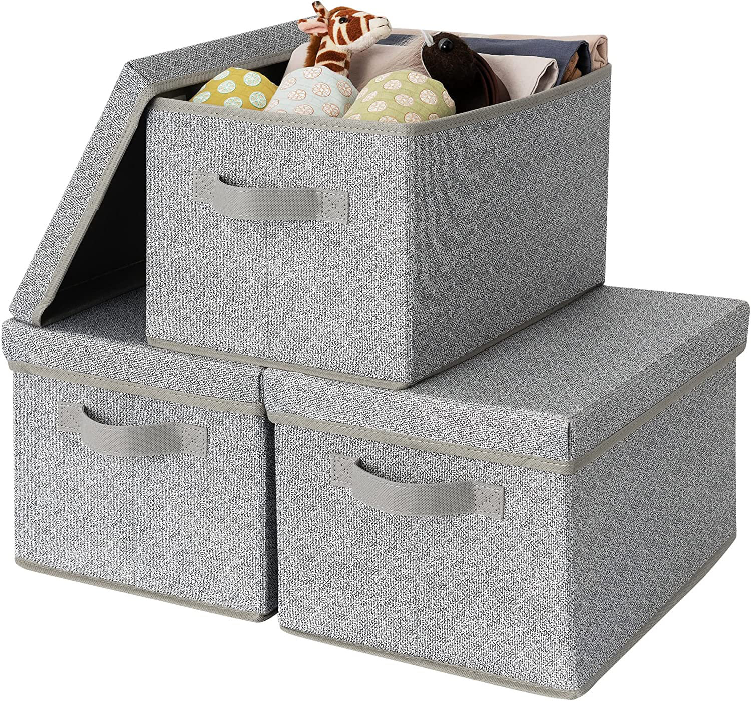 Latitude Run® Cardboard Storage Bin Set | Wayfair