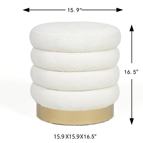 Mercer41 Mithusa Upholstered Ottoman & Reviews | Wayfair