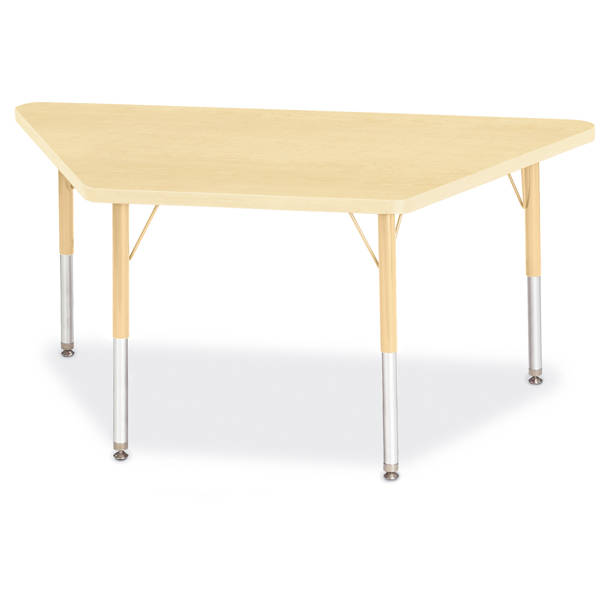 Jonti-Craft® Laminate Adjustable Trapezoid Activity Table | Wayfair