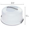 Sterilite Cake Server, Plastic Food Storage Container with Lid, Latches ...