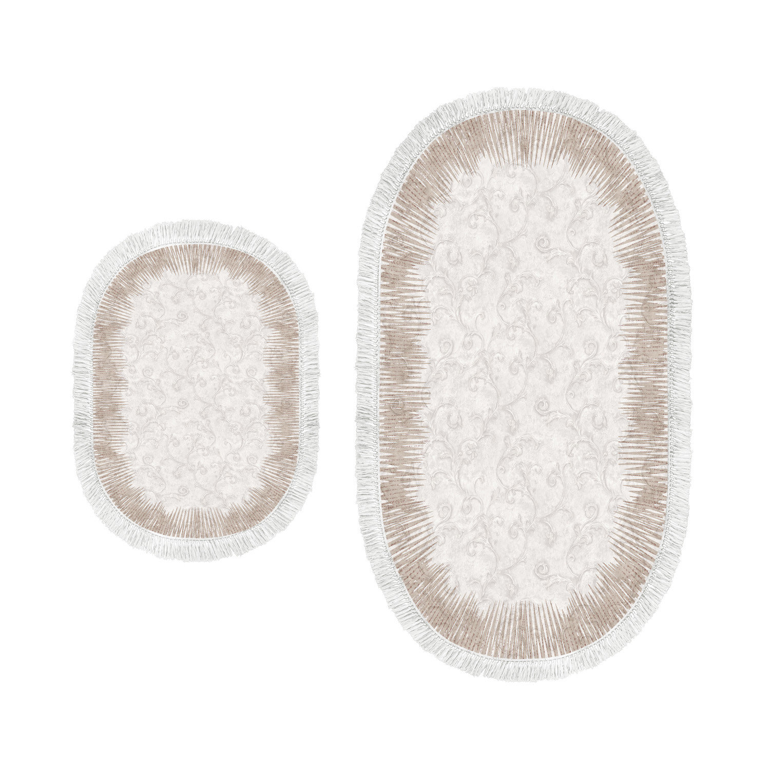 East Urban Home Melbeta 2 Piece Bath Mat Set | Wayfair